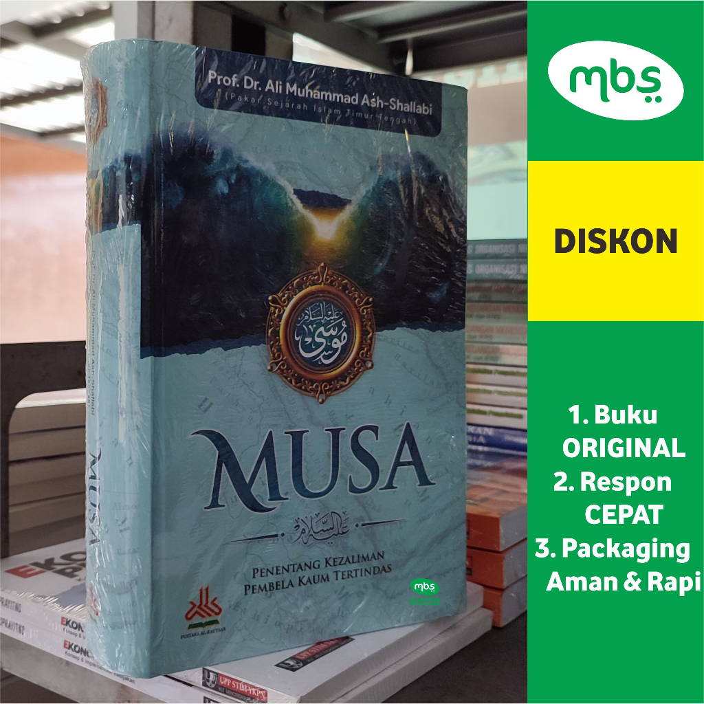Jual BUKU MUSA - Penentang Kezaliman Pembela Kaum Tertindas - Prof. Dr ...