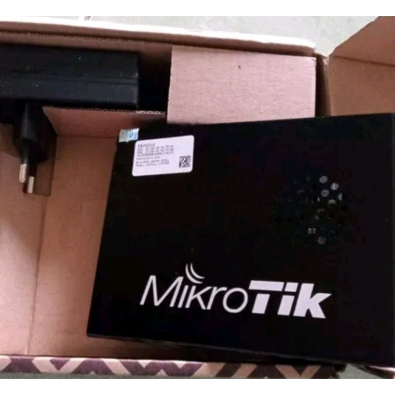 Jual mikrotik RB450Gx4 plus adaptor second normal | Shopee Indonesia