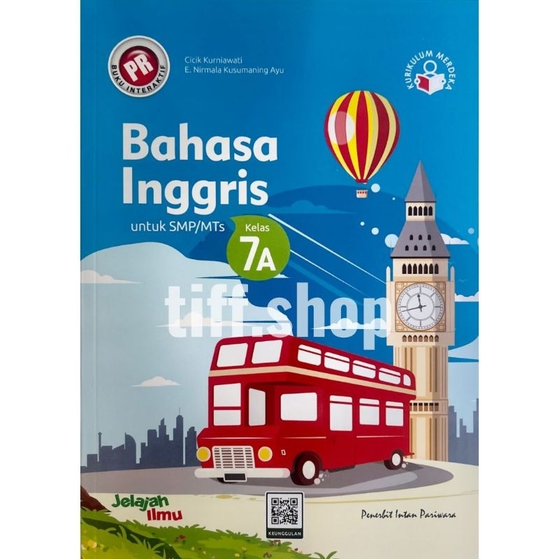 Jual Buku LKS/PR Interaktif Bahasa Inggris kelas VII, 7 semester 1, 7A (Kurikulum Merdeka ...