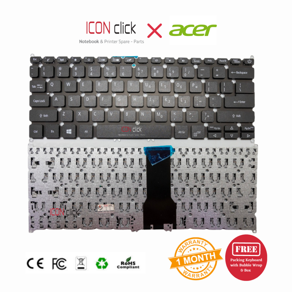Jual Keyboard Laptop Acer Swift 3 SF314-41 3 SF314-51 3 SF314-52 3 ...
