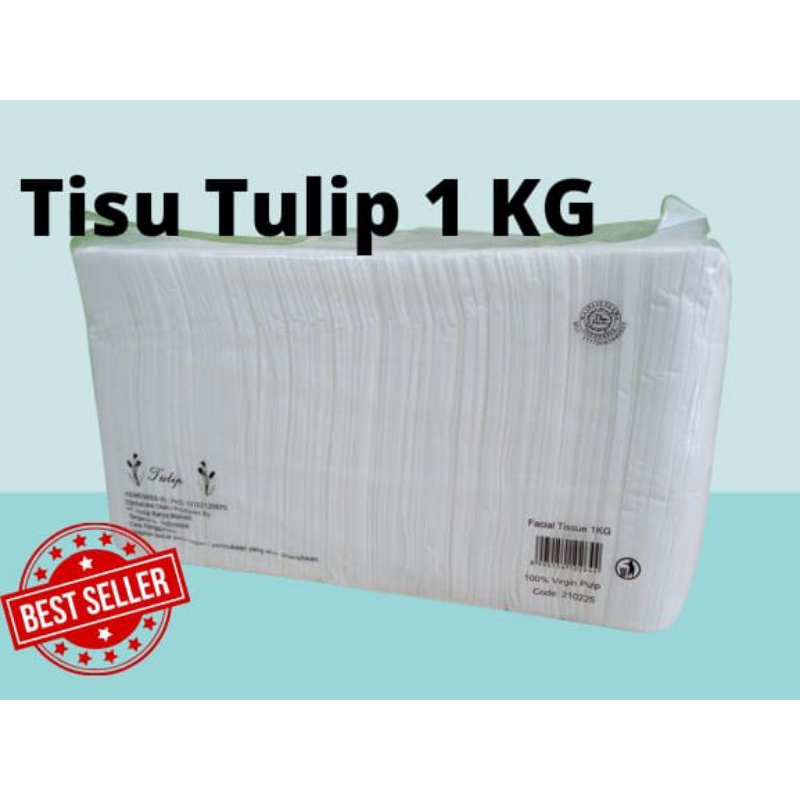 Jual TISSUE TULIP 1000GR/1 KG FACIAL TISSUE WAJAH | Shopee Indonesia
