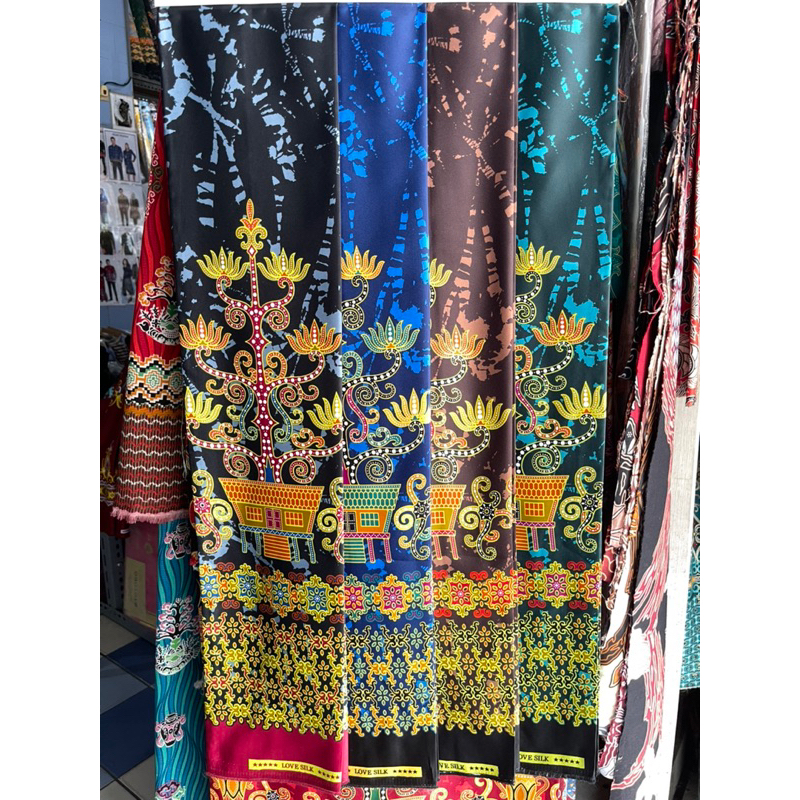 Jual Kain batik khas Kalteng (harga per setengah meter) | Shopee Indonesia