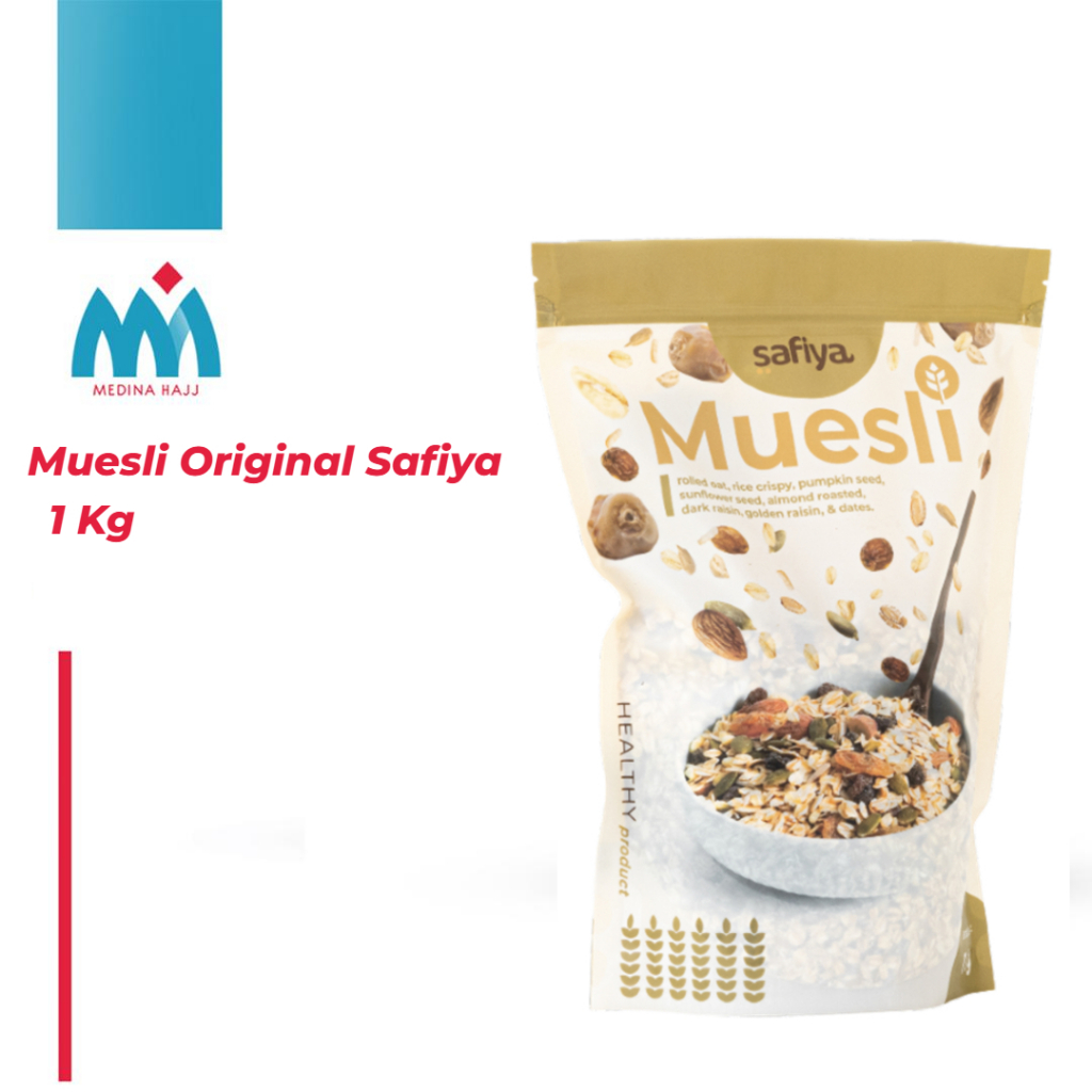 Jual Muesli Sereal 1 Kg Safiya | Sereal dan Snack Sehat | Shopee Indonesia