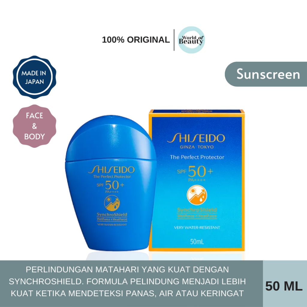 Jual Shiseido The Perfect Protector SPF 50+ PA++++ - Sunscreen/Sunblock ...