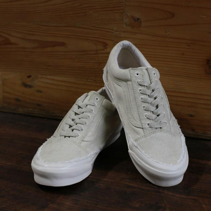 Jual Vans Original Oldskool OG Lx Raw Vintage White | Shopee Indonesia