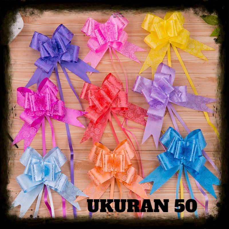 Jual Pita Tarik Pita Dekorasi Pita Kado Pita Bingkisan Pita Parsel Pita ...