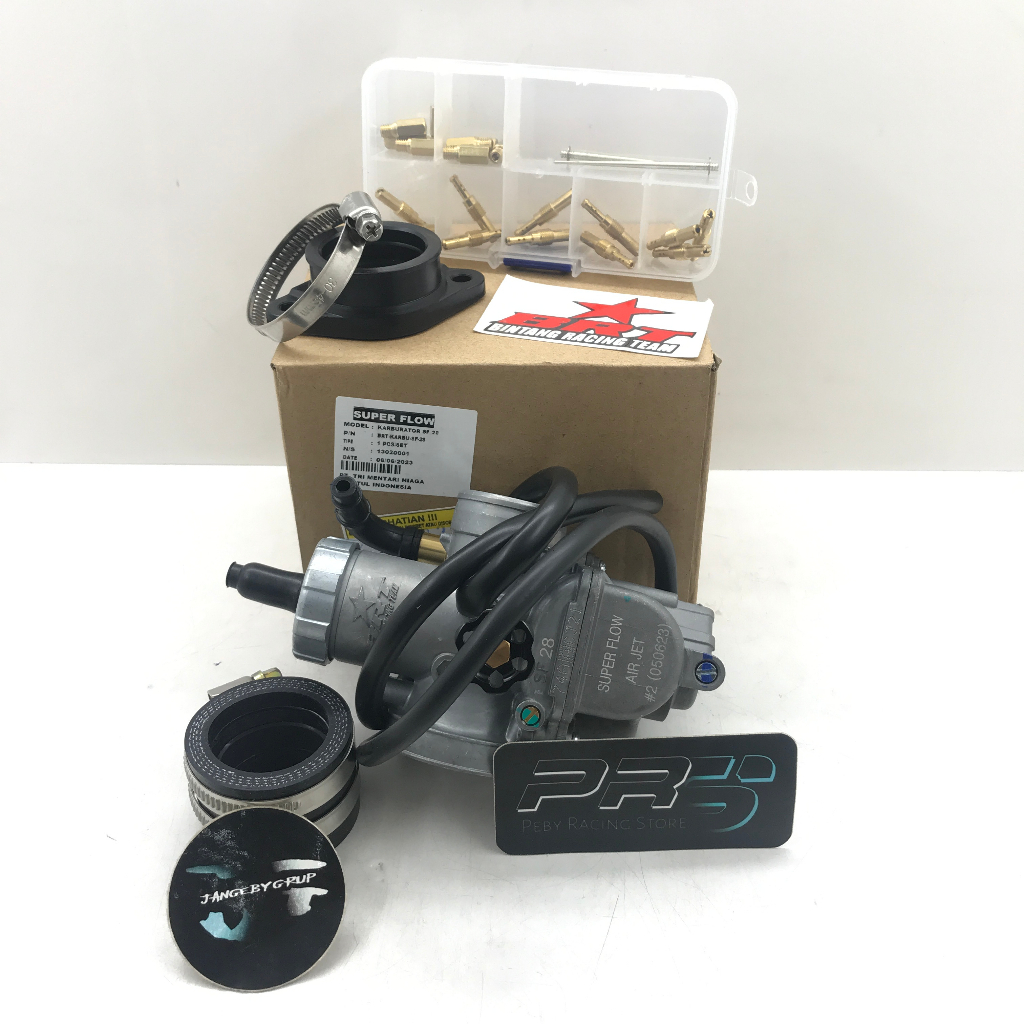 Jual Karburator Karbu Racing BRT PE 24 26 28 30 Super Flow | Shopee ...