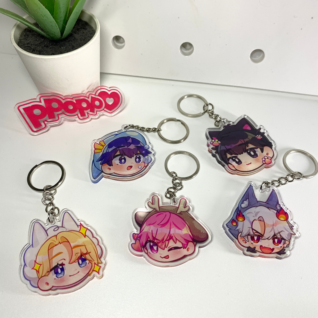 Jual READY STOCK ♡ PLAVE acrylic charms / keychain | Shopee Indonesia