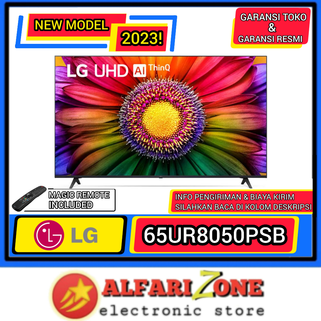 Jual LG 65UR8050PSB Smart tv LG 65 inch 4K 65UR8050 65UR80 TV 65 " | Shopee Indonesia