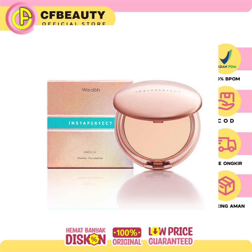 Jual Instaperfect MATTE FIT Powder Foundation 13 g | Shopee Indonesia