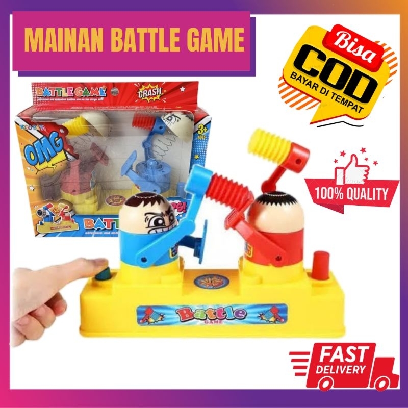 Jual MAINAN BATTLE GAME PUKUL PUKULAN PALU/MAINAN HAMMERING GAME/MAINAN ...