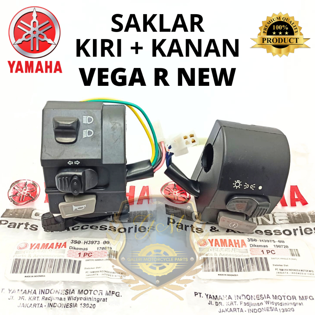 Jual ORIGINAL PAKET SEPASANG SAKLAR TOMBOL KANAN DAN KIRI YAMAHA VEGA R ...