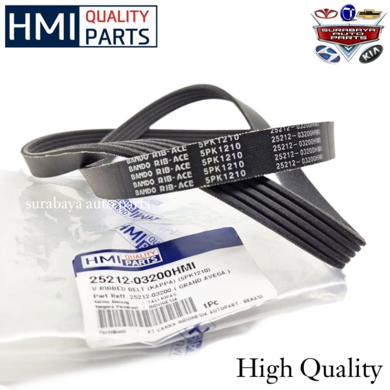 Jual Fan V Belt Kia All New Picanto Hyundai i20 Grand Avega Mesin Kappa ...