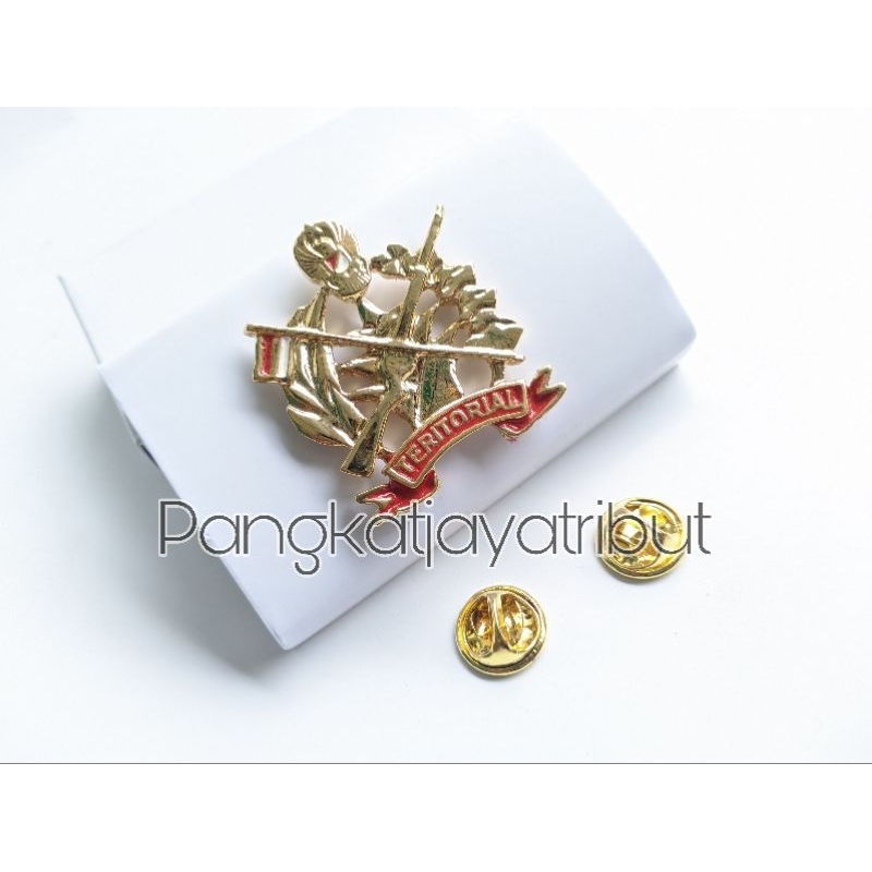 Jual Brevet Wing TNI Teritorial Pdh TNI AD | Shopee Indonesia