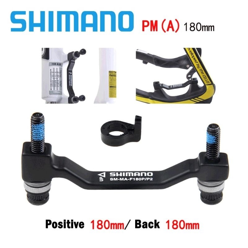 Jual Adaptor caliper shimano post mount 180mm adaptor kaliper discbrake ...