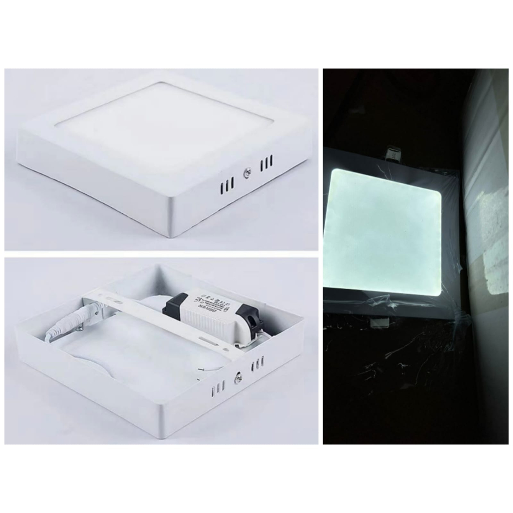 Jual Lampu Downlight LED Panel Outbow /OB Bulat kotak 6w 12w 18w 24w ...