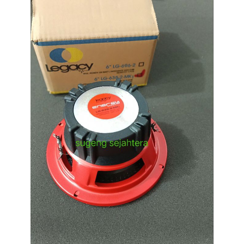 Jual SPEAKER SUBWOOFER LEGACY 6 INCH 638-2 DOBEL COIL | Shopee Indonesia