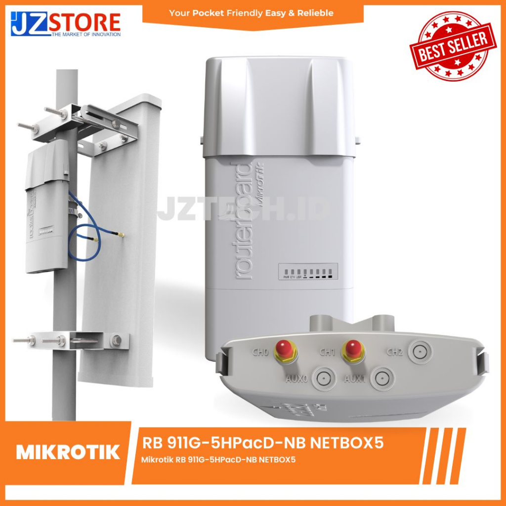 Jual Mikrotik RB 911G-5HPacD-NB NETBOX5 | Shopee Indonesia