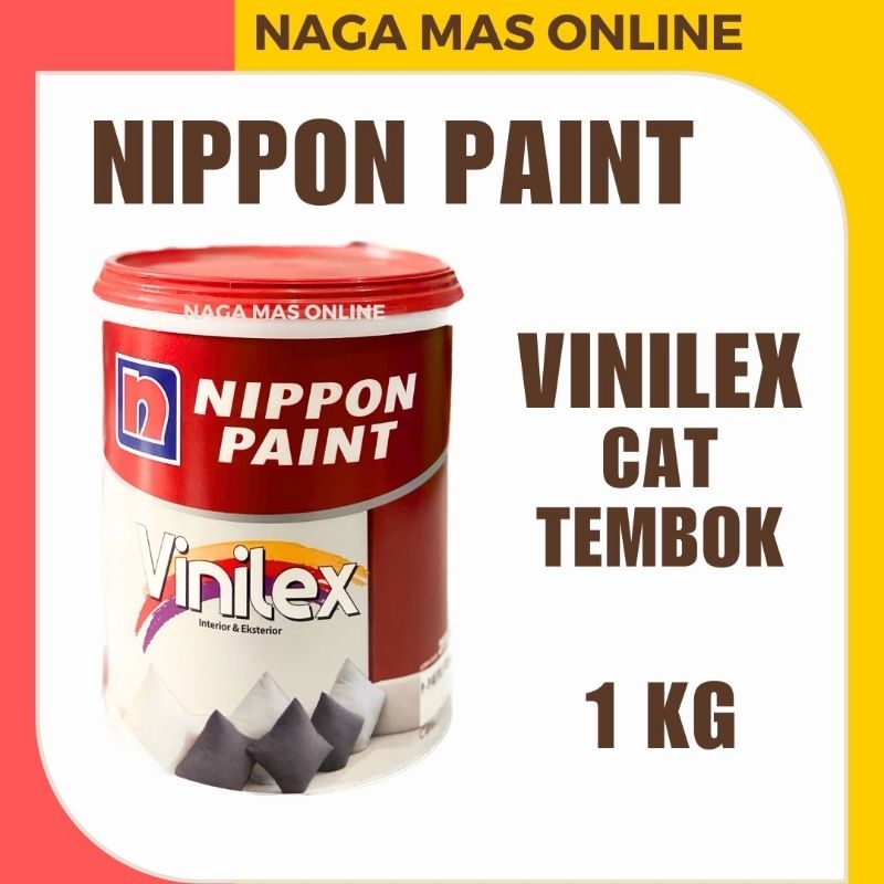 Jual VINILEX NIPPON PAINT 1 KG / CAT TEMBOK INTERIOR / CAT AIR / CAT ...