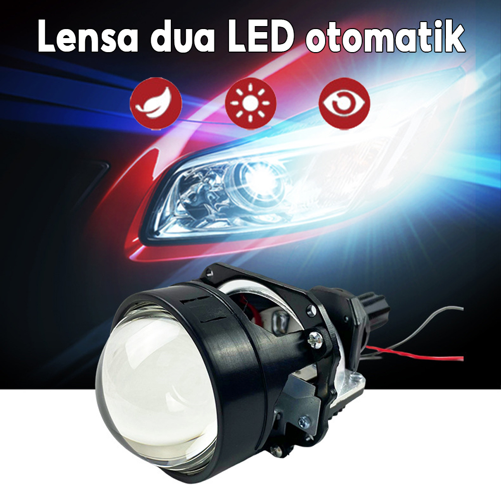 Jual BILED WST 2.5 INCH 3 INCH DC 12V 55W PROJECTOR LED BLUE LENS ...