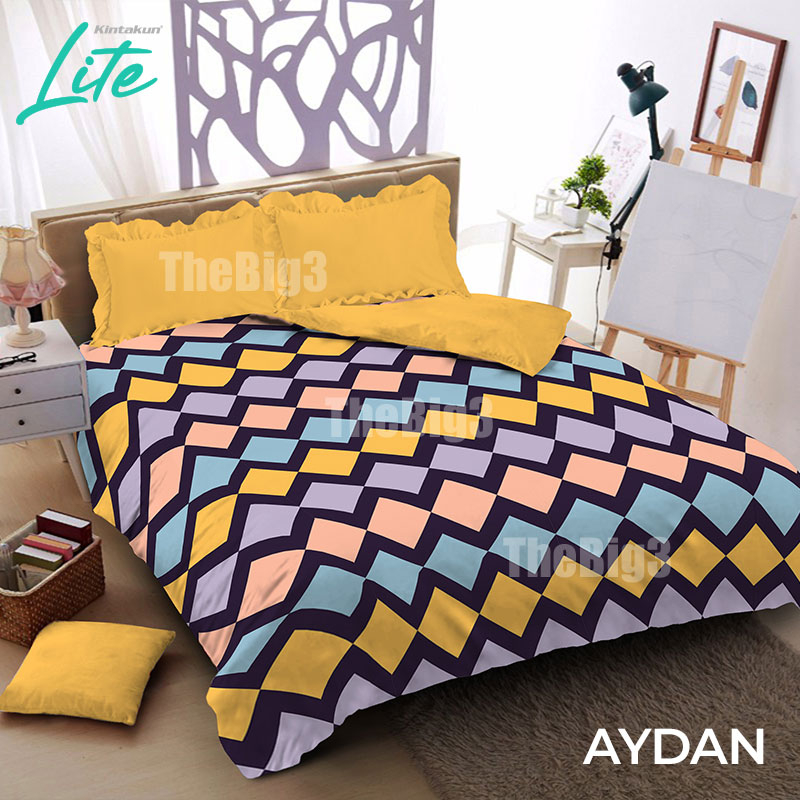 Jual Kintakun Lite Bedcover + Sprei 180x200 / 160x200 motif Alora Aruna ...