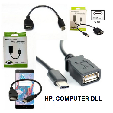 Jual KABEL OTG USB TO MICRO / KABEL OTG USB TO TYPE C KONEKTOR ADAPTER ...