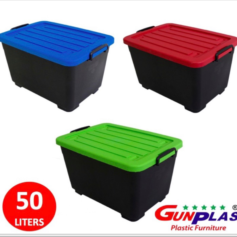 Jual CONTAINER BOX PLASTIK 50L | Shopee Indonesia