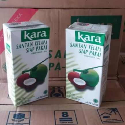 Jual santan kara 1 liter dus isi 12 pcs | Shopee Indonesia