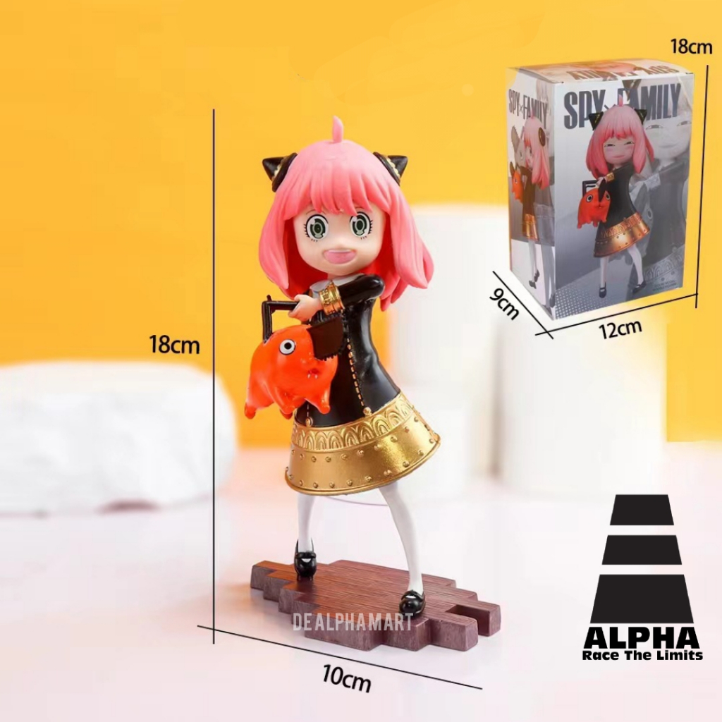 Jual ACTION FIGURE SET SPY X FAMILY ANYA FORGER CUTE CHIBI FACE ...