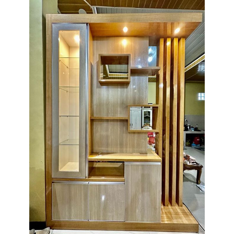 Jual LEMARI HIAS/LEMARI PEMBATAS RUANGAN/PARTISI/SKETSEL/LEMARI ...