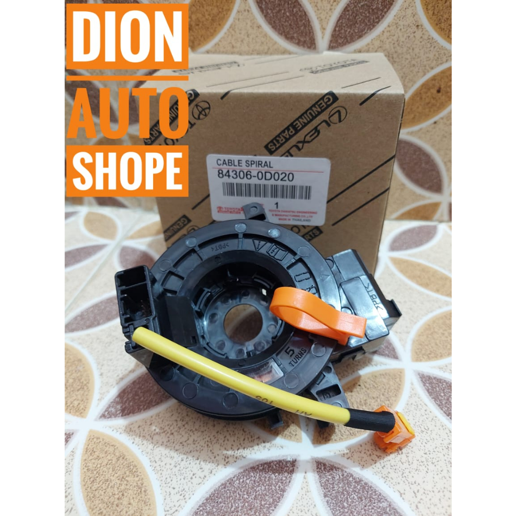Jual Cable Spiral Clock Spring Yaris Vios nnova Camry Corolla Altis ...