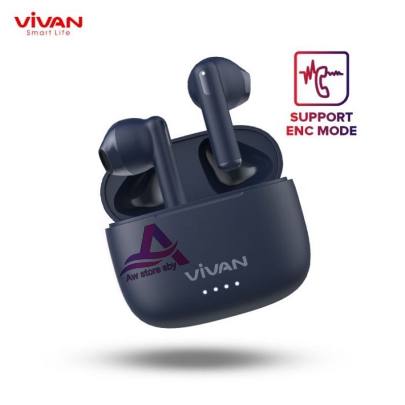 Jual VIVAN infinity Earphone TWS Wireless Airbuds ENC BT 5.3 Headset ...