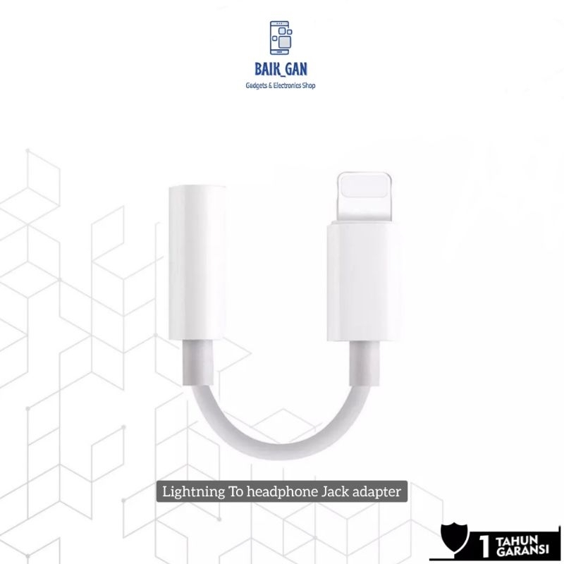 Jual Lightning to Headphone Jack For iphone 7/7+/8/8+/X/11/12/13/14 ...
