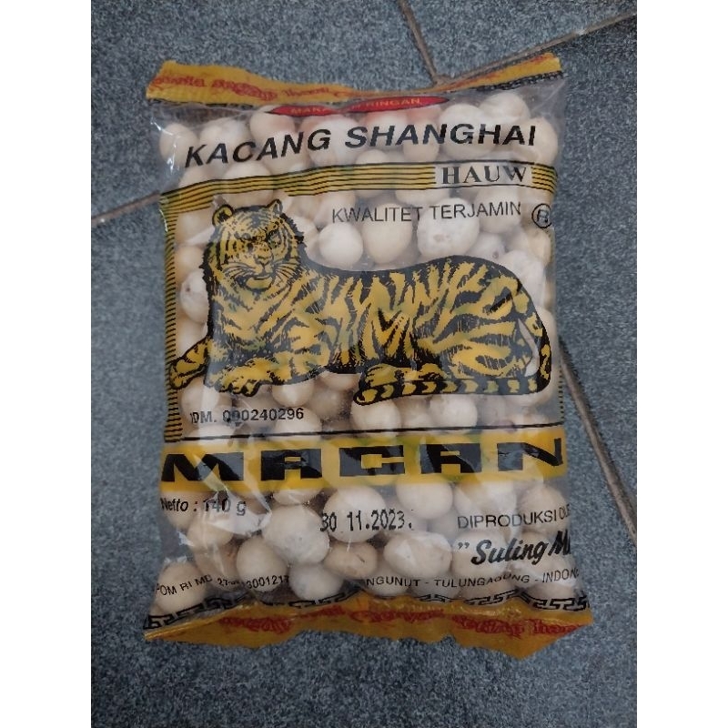 Jual kacang shanghai macan 140gr (5000an) | Shopee Indonesia