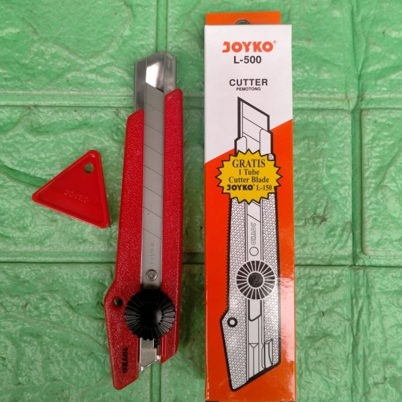 Jual CUTTER JOYKO L500 Carter Karter Pisau L-500 & isi Revil Pemotong L ...
