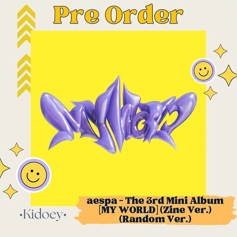 Jual [PELUNASAN] aespa - The 3rd Mini Album [MY WORLD] x KTown4U | Shopee Indonesia
