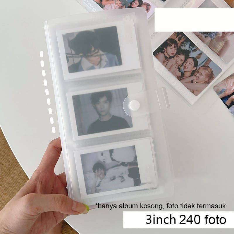 Jual Album Foto Transparan Korea / Transparent Photo Book / Buku / 80 ...