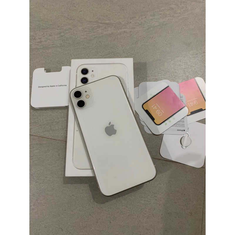 Jual Iphone 11/64gb ex Ibox (White-Slimbox) | Shopee Indonesia