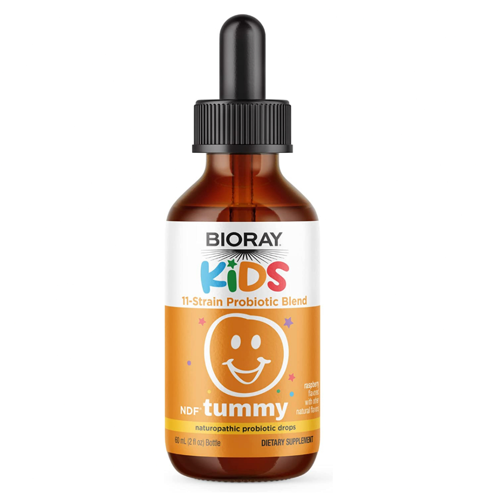 Jual Bioray, Kids, NDF Tummy, 11-Strain Probiotic Blend, Raspberry ...