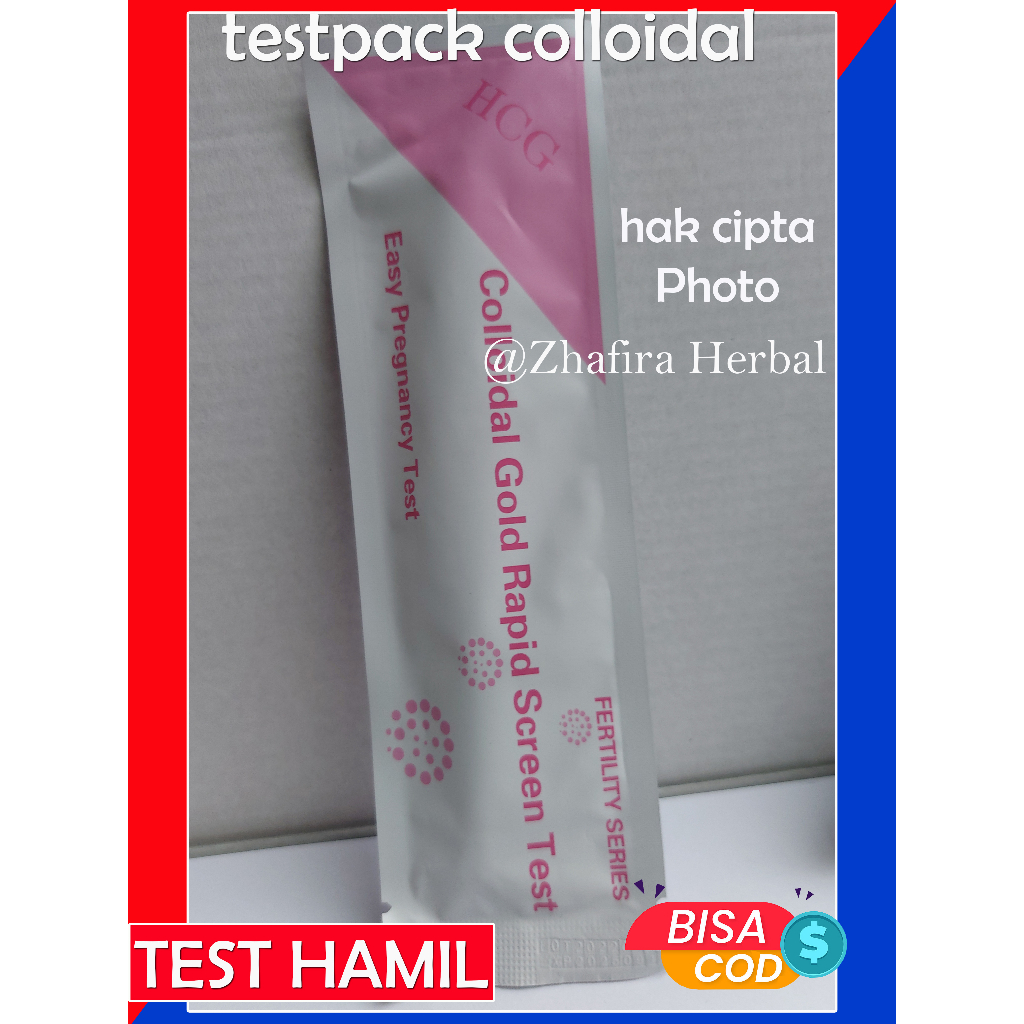 Jual TestPack COLLOIDAL Stik Compact HCG Test Pack Stick | Shopee Indonesia