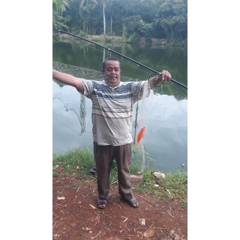 Jual pancing jaring hordeng memajang 20meter isi 5pcs | Shopee Indonesia