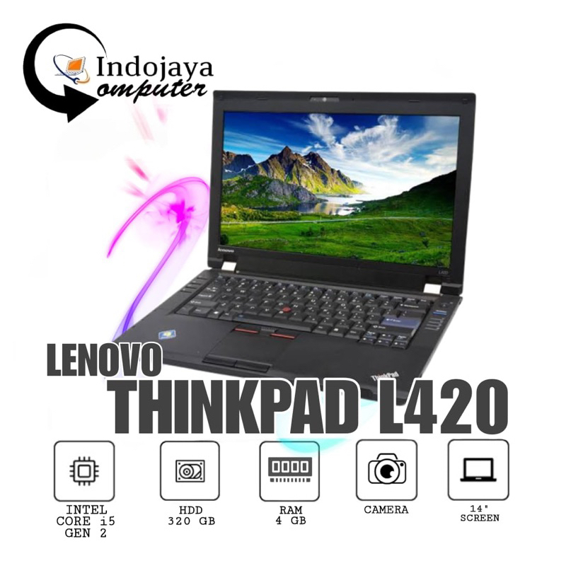 Jual Laptop Lenovo ThinkPad L420 Core i5 Gen 2 RAM 4GB SSD 128GB ...