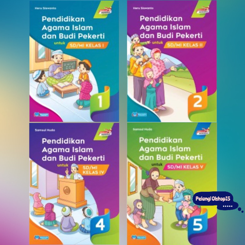 Jual BUKU AGAMA ISLAM DAN BUDI PEKERTI SD/MI KELAS 1 2 4 5 KURIKULUM MERDEKA MASMEDIA BUANA ...