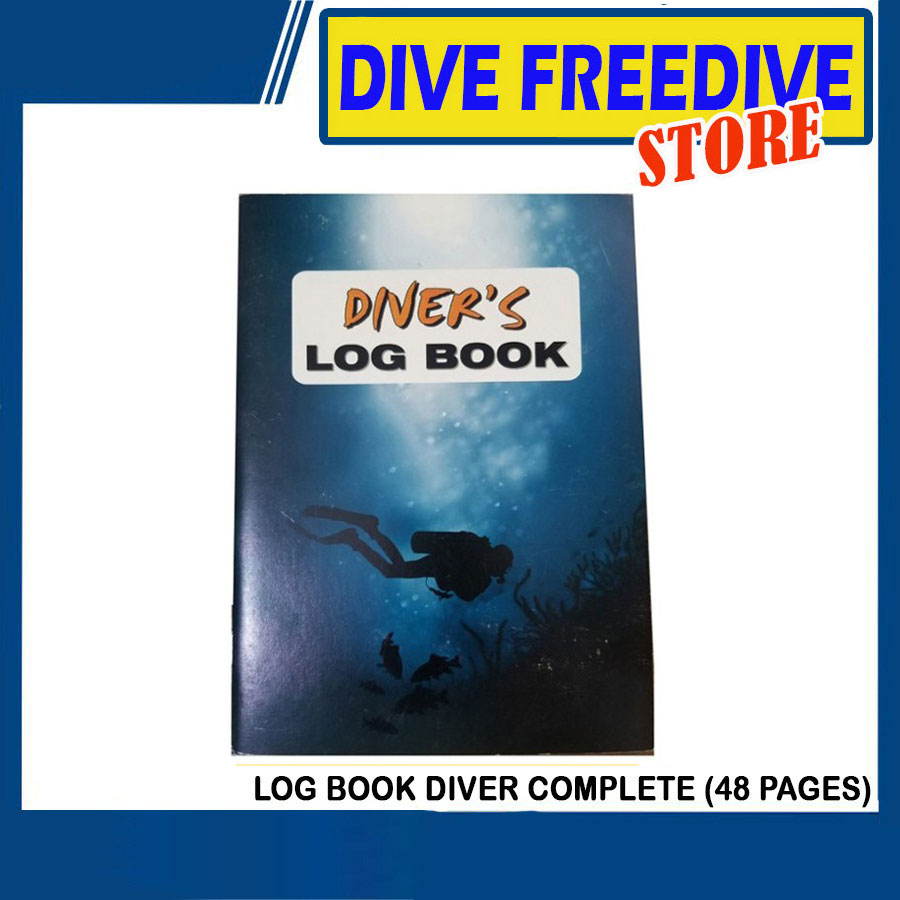 Jual Log Book Diver Complete (48 Pages) Buku Catatan Record Penyelam ...