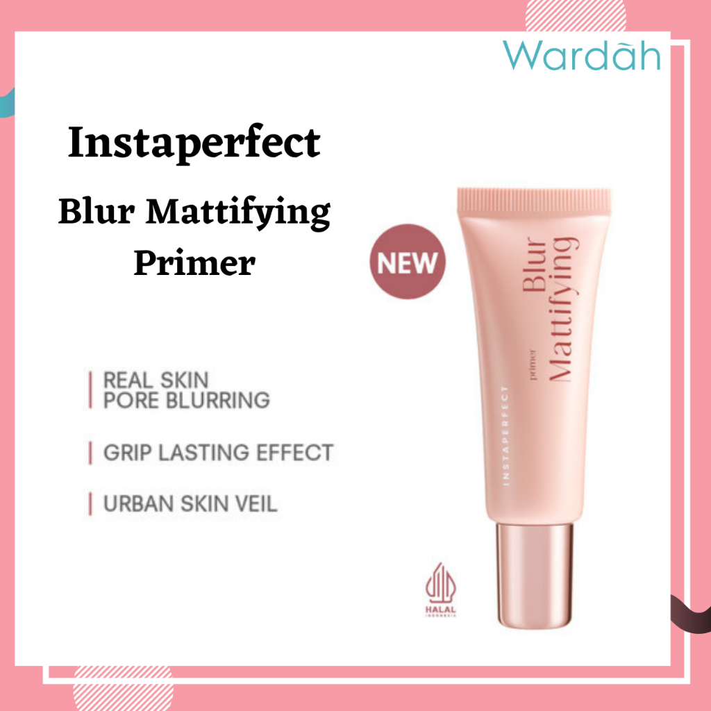 Jual Wardah Instaperfect Blur Mattifying Primer 20ml | Shopee Indonesia