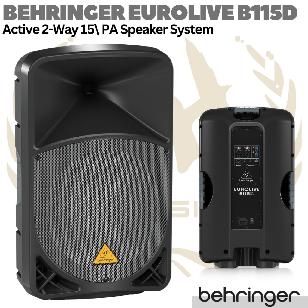 Jual BEHRINGER EUROLIVE B115D Active 2 Way 15" PA Speaker System ...