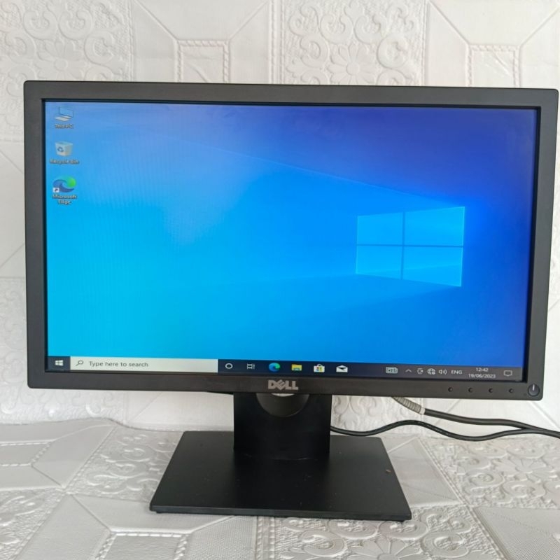 Jual MONITOR LED DELL E2016H 20 INCH WIDE LIKE NEW | Shopee Indonesia