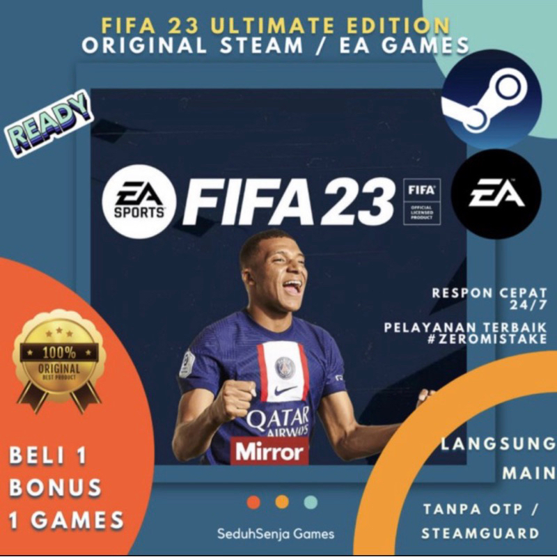 Jual FIFA 23 Ultimate Original PC EA/STEAM | Shopee Indonesia