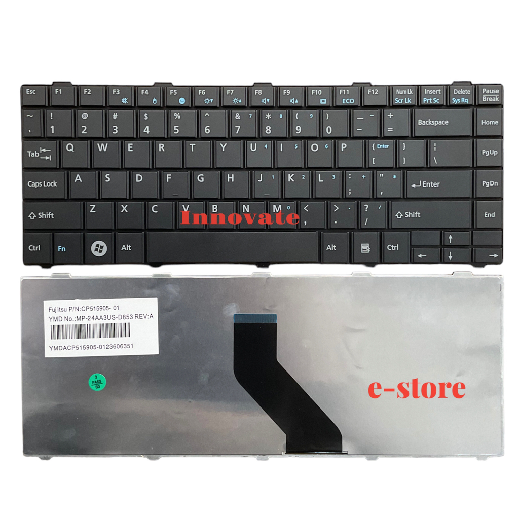 Jual Keyboard Fujitsu LH530 hitam | Shopee Indonesia