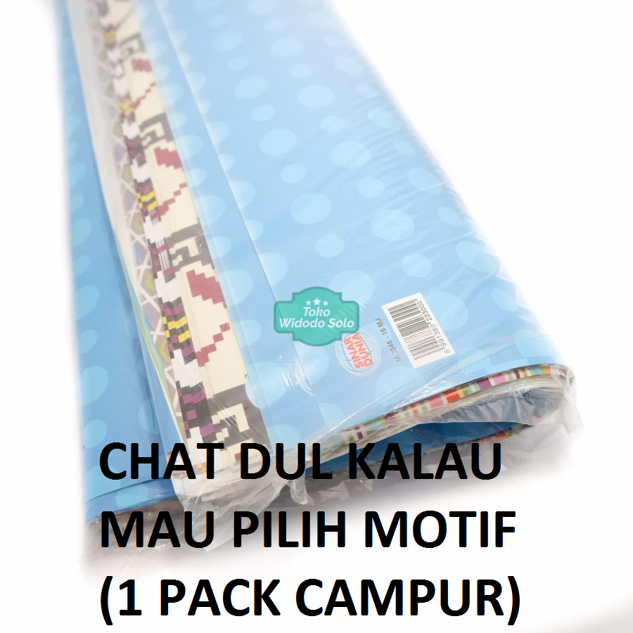 Jual Kertas Kado Sinar Dunia 16MJ Abstrak Wrapping Paper Fancy 48x63cm ...